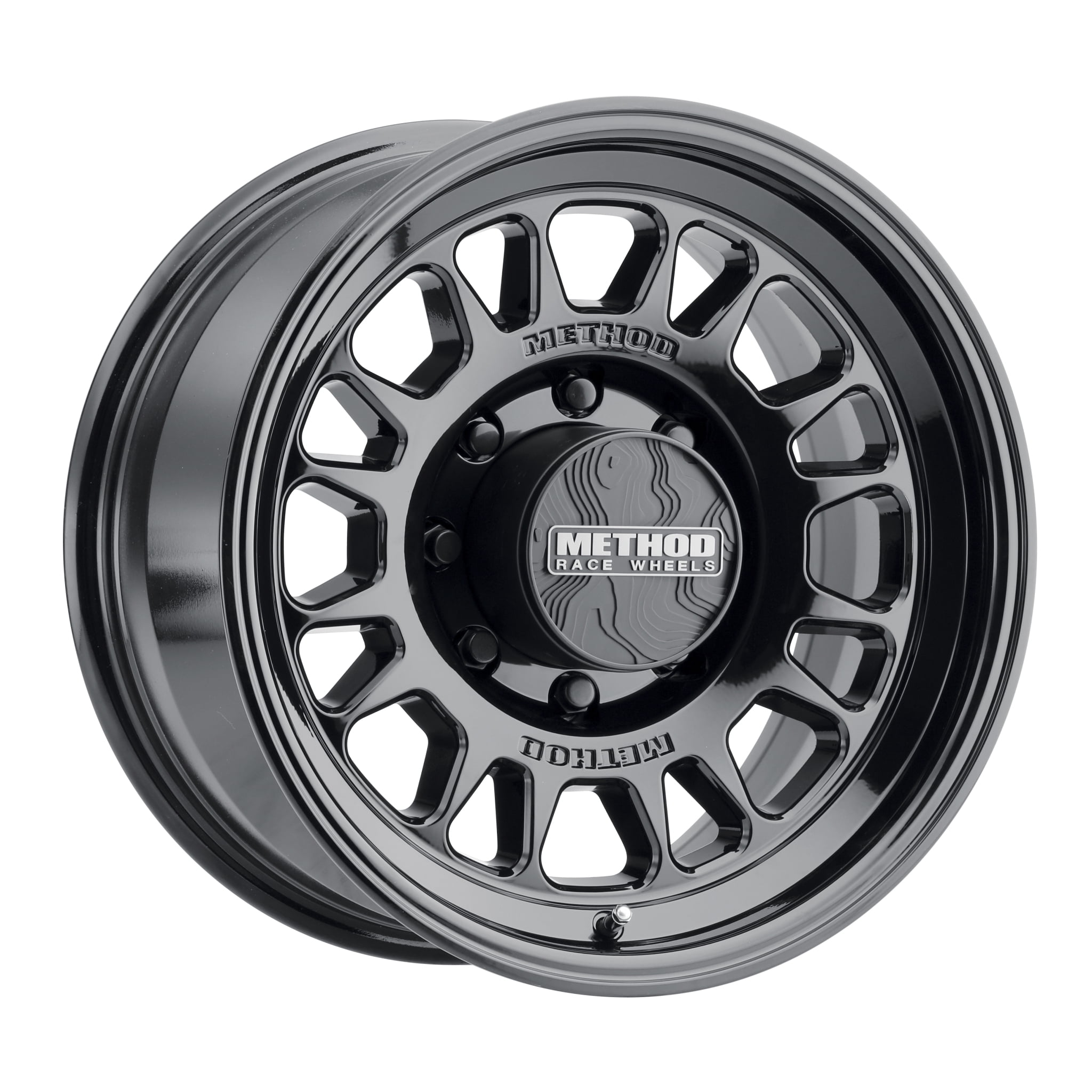 17x8.5 Method MR318 Gloss Black Wheel 8x6.5 (0mm) Fits select: 2013 ...