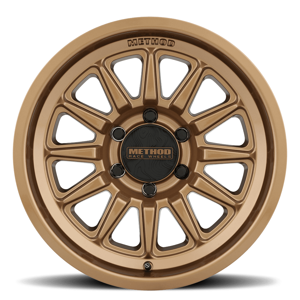 17x8.5 Method MR323 Gloss Bronze Wheel 6x5.5 (0mm) - Walmart.com