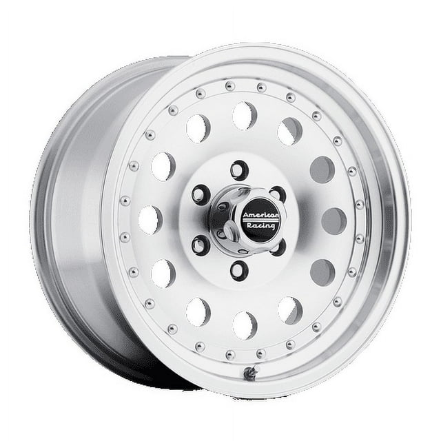 17" American Racing AR62 Outlaw II 17x8 6x5.5 Machined Wheel 0mm Truck ...