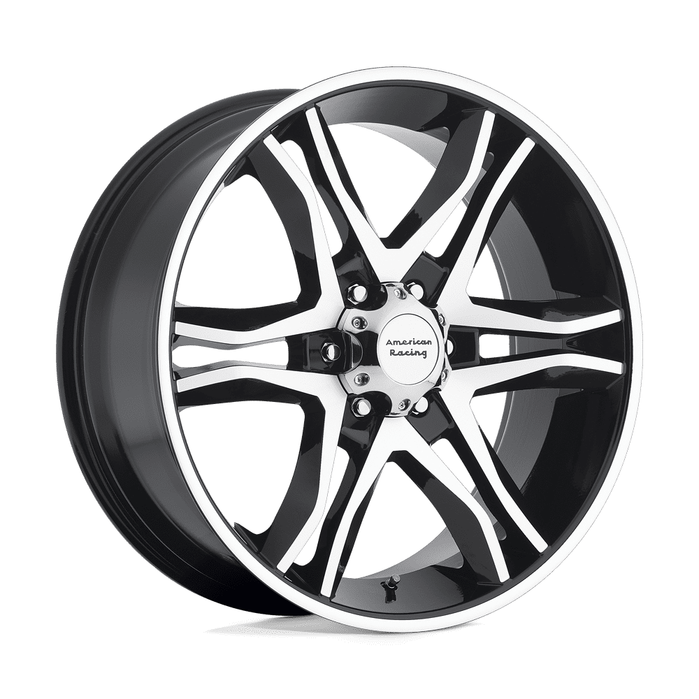American Racing MAINLINE, 17x8 Wheel with 6 on 5.5 Bolt Pattern - Gloss ...