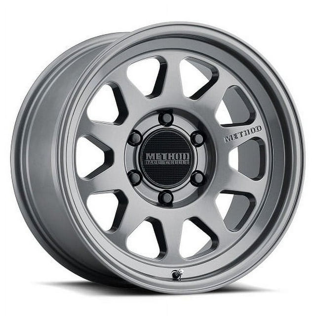 17x8 Method MR316 Gloss Titanium Wheel 6x120 (25mm) Fits select: 2018 ...