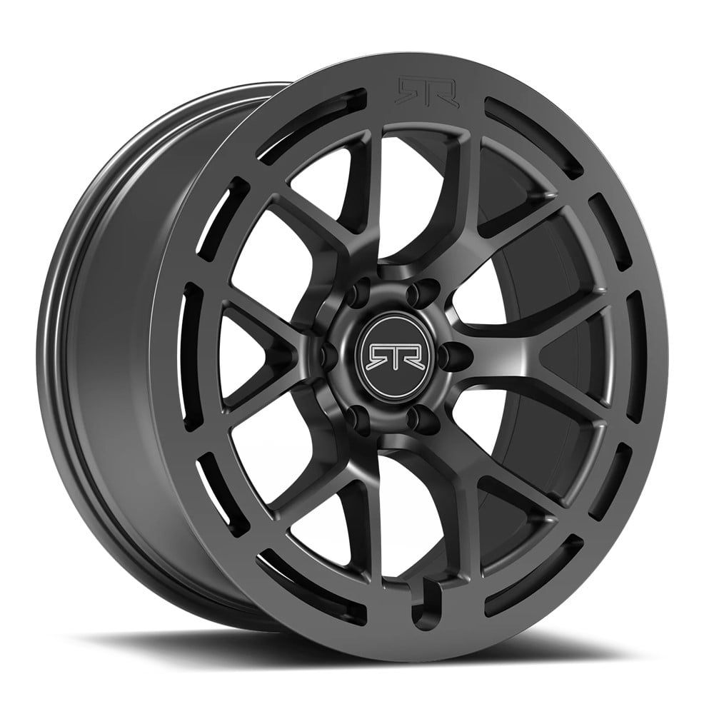 17x9 RTR 950SC Tech 6 Ranger Satin Charcoal Wheel 6x5.5 (30mm ...