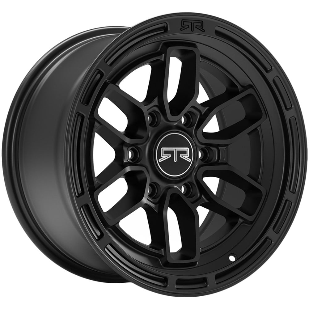 17x9 RTR 951SB EVO 6 Satin Black Wheel 6x5.5 (30mm) - Walmart.com