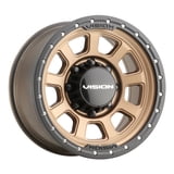 17x9 Vision 350 Ojos Bronze Wheel 5x5 (-12mm) - Walmart.com