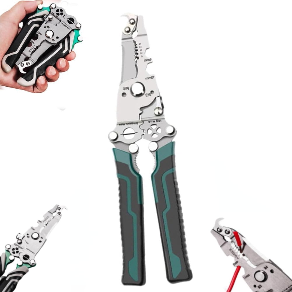 18 in 1 Foldable Wire Stripper,2024 Upgraded Multifunctional Foldable ...