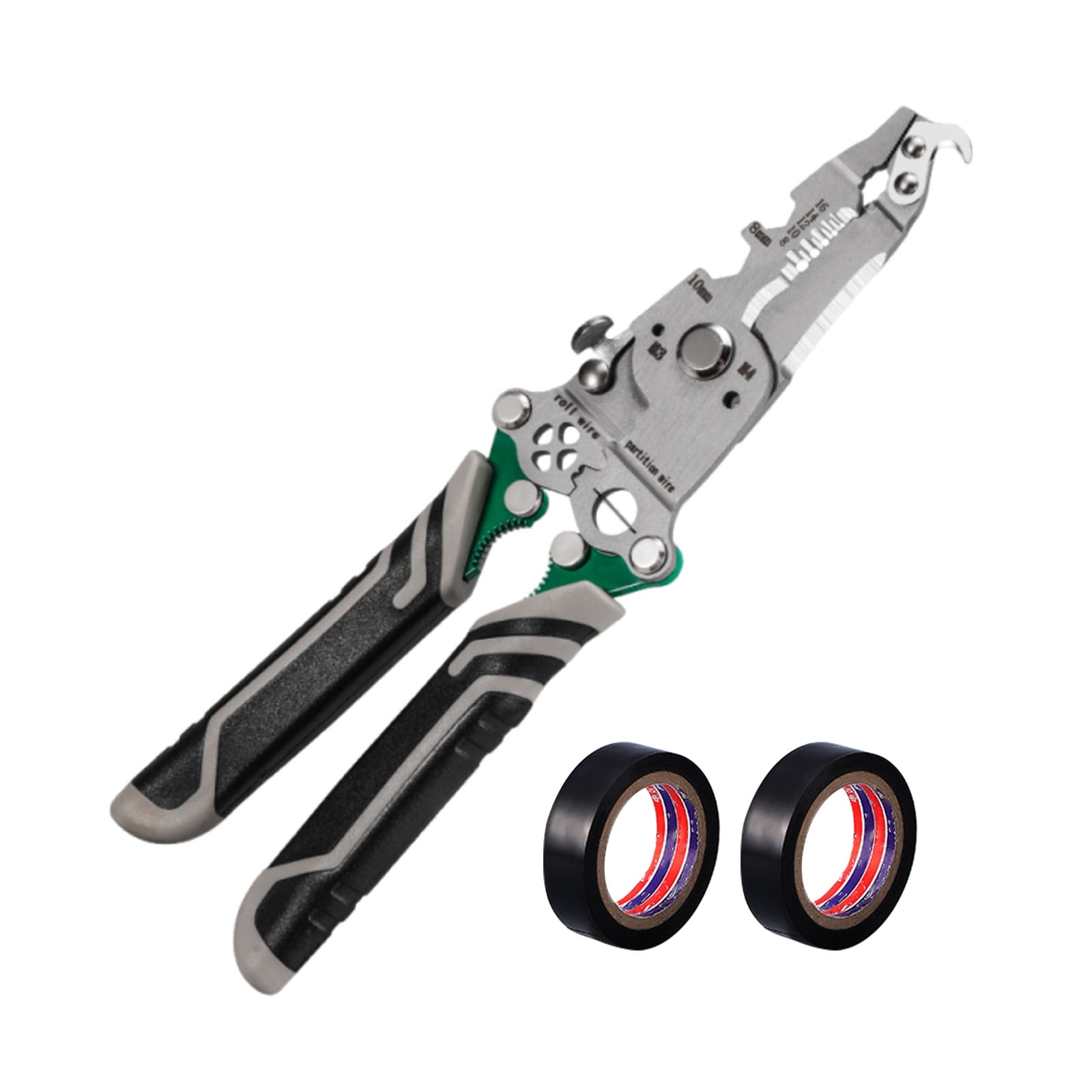 18 in 1 One Wire Stripper Foldable,2025 New Multi-function Wire Folding ...