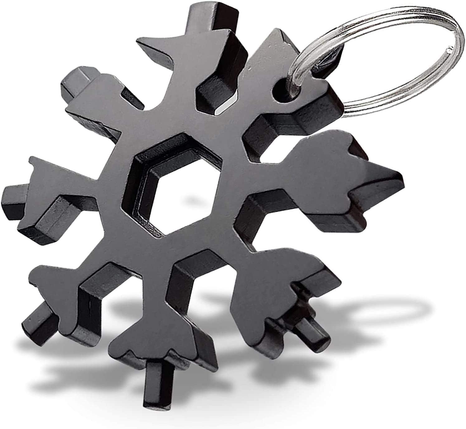 18 in 1 Snowflake Multitool for Men, Small Stainless Steel All in One ...