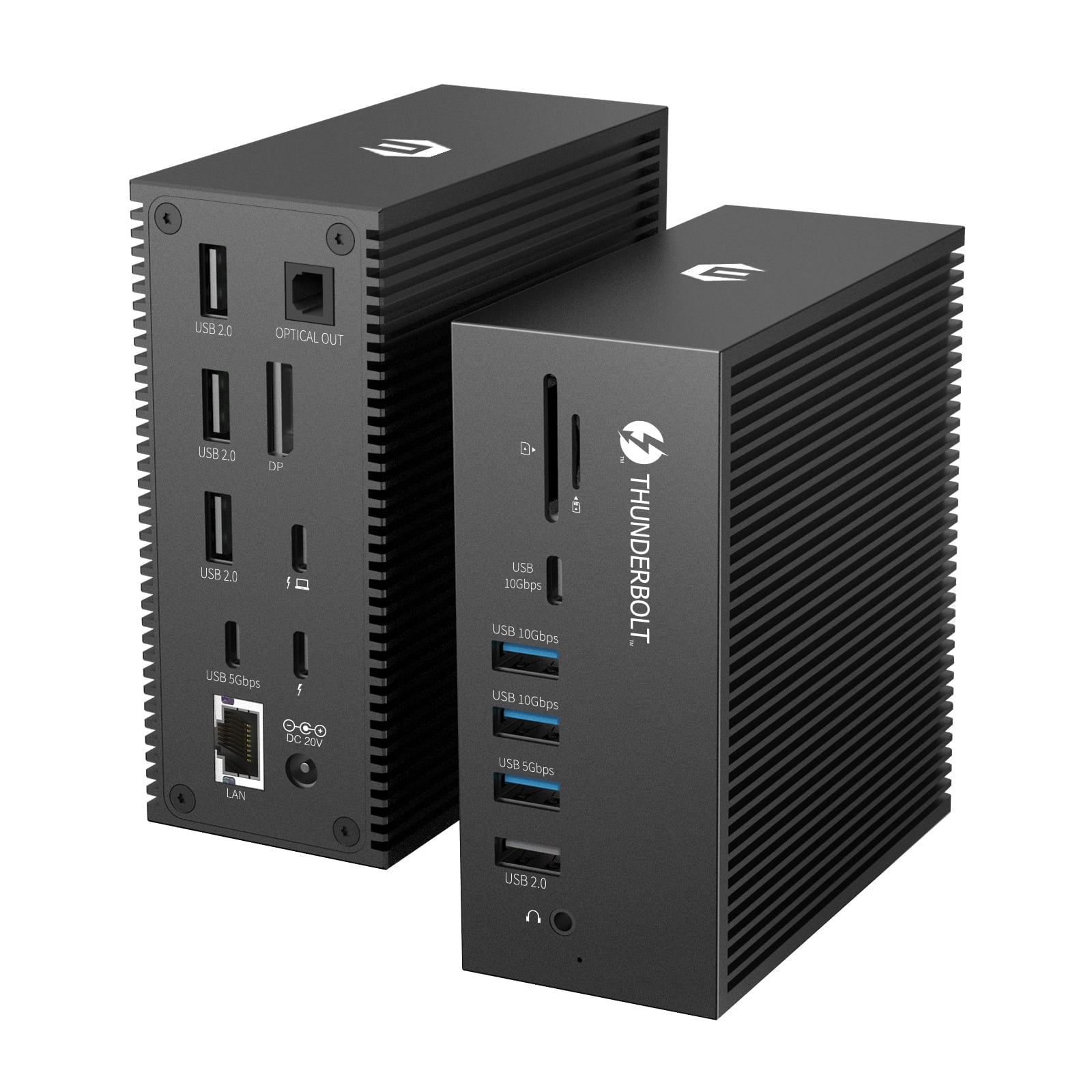 18 in 1 Thunderbolt 3 Docking Station USB C Dock 40 Gbit/s with DP 8K ...