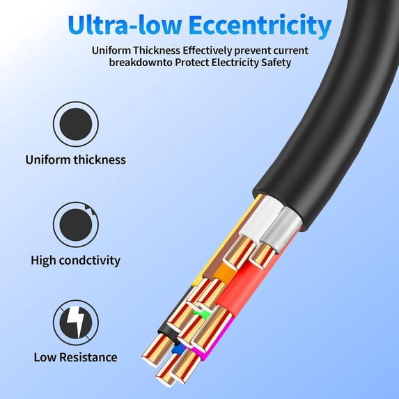 18/10 Solid Sprinkler System Wire 50ft, 18 Gauge Irrigation Wires PVC ...