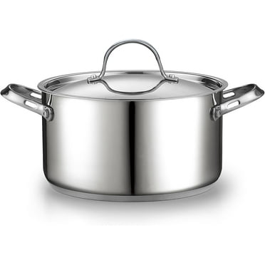 Cooks Standard Multi-Ply Clad Stainless Steel Stock Pot, 7-Quart Pasta ...