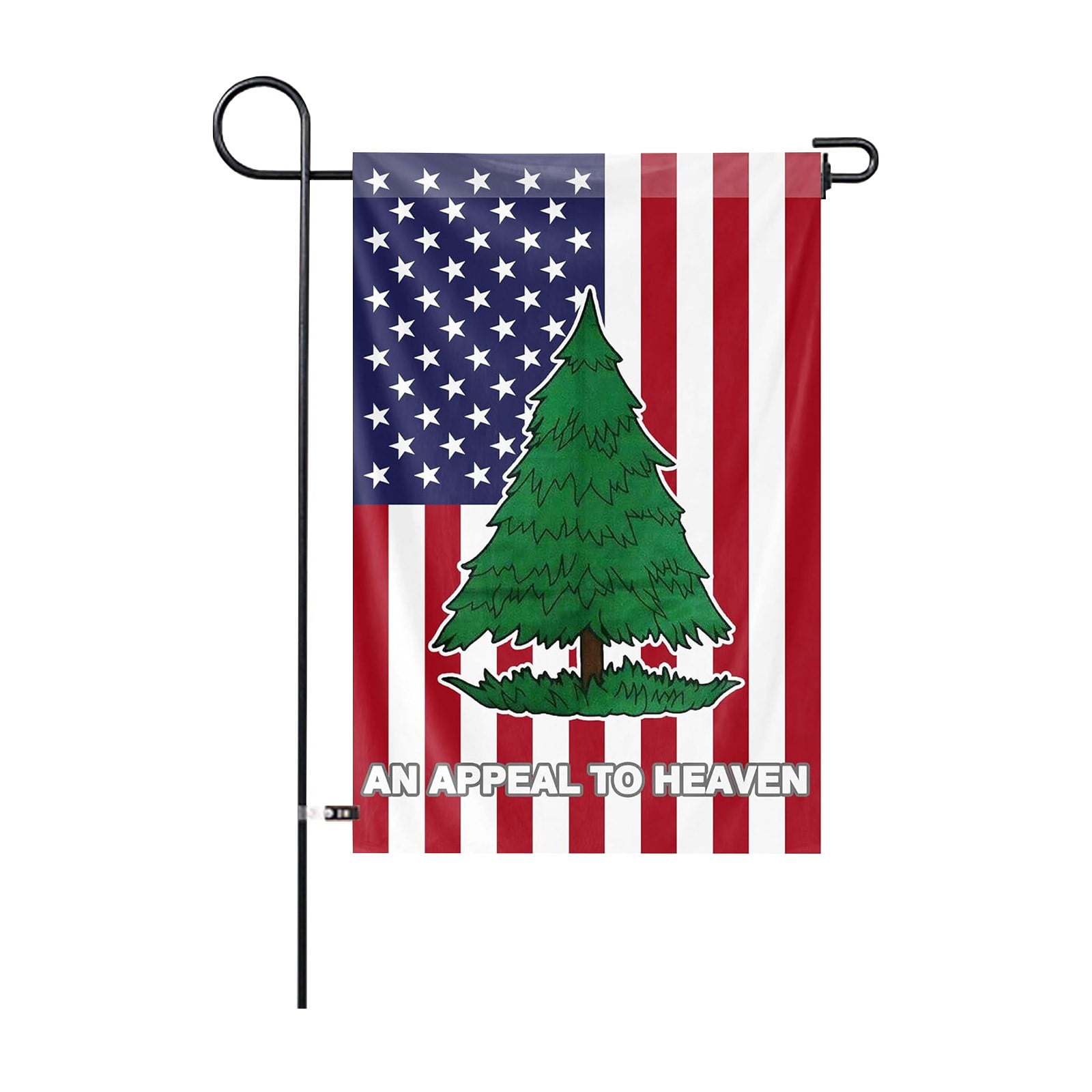 18"*12" An Appeal to Heaven Garden Flag, US American Flag Gifts, 4th of July Memorial Veteran ...
