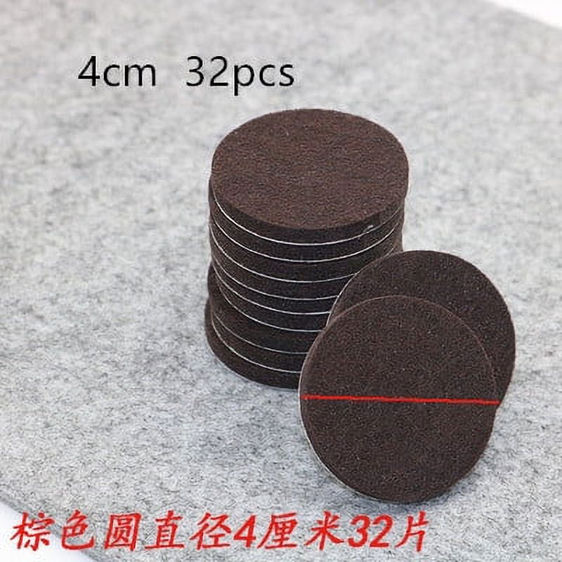 18-128 PCS Felt Chair Leg Pads 5mm Thick Floor Scratch Protector Mat ...