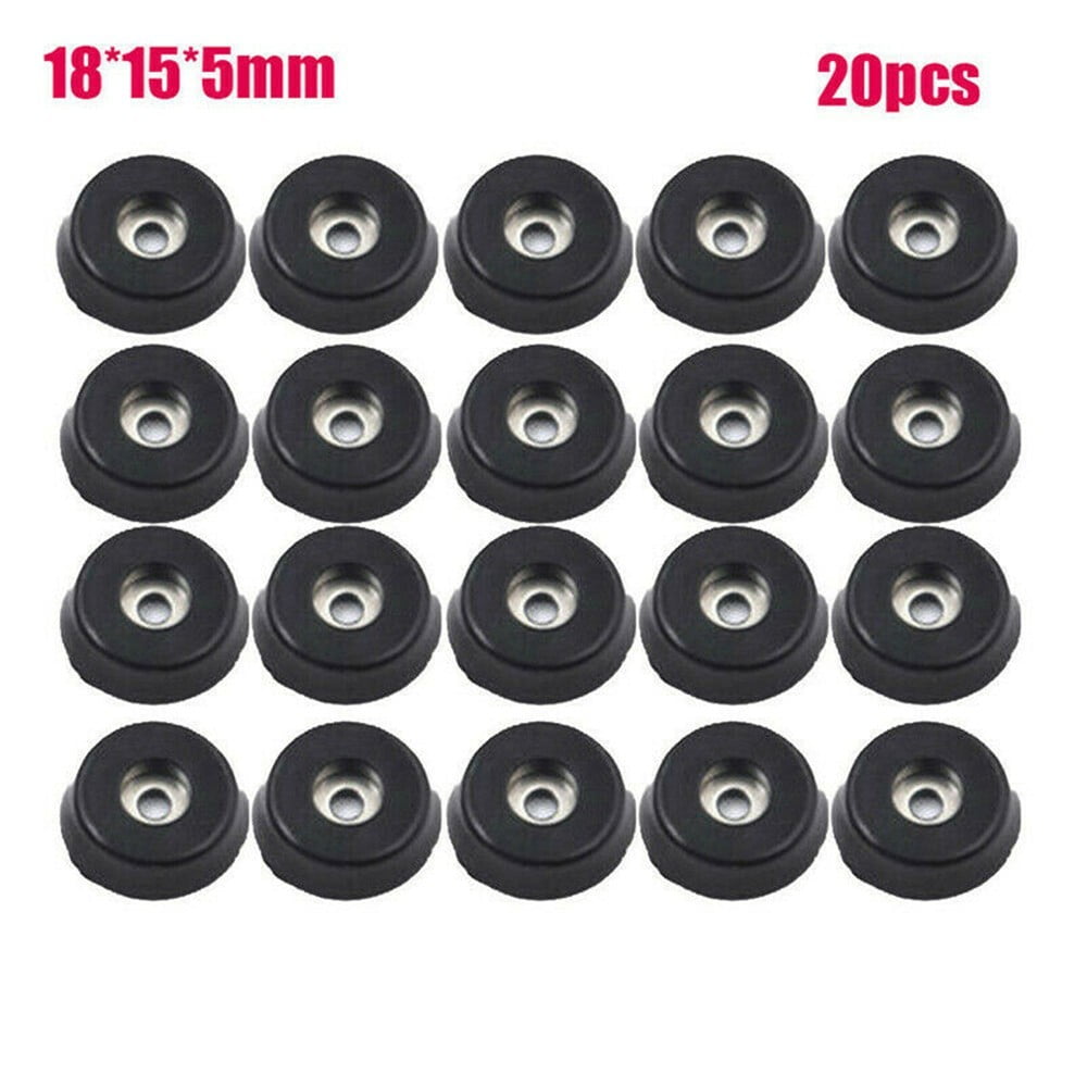 18*15*5 20Pcs Rubber Table Chair Furniture Feet Leg Pads Tile Floor ...