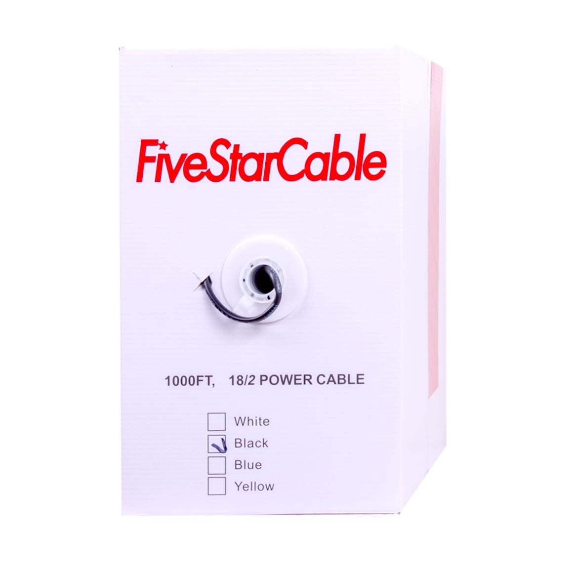 Five Star 18-2 Low-Voltage Electrical Wire 18 AWG 2-Conductor Stranded ...