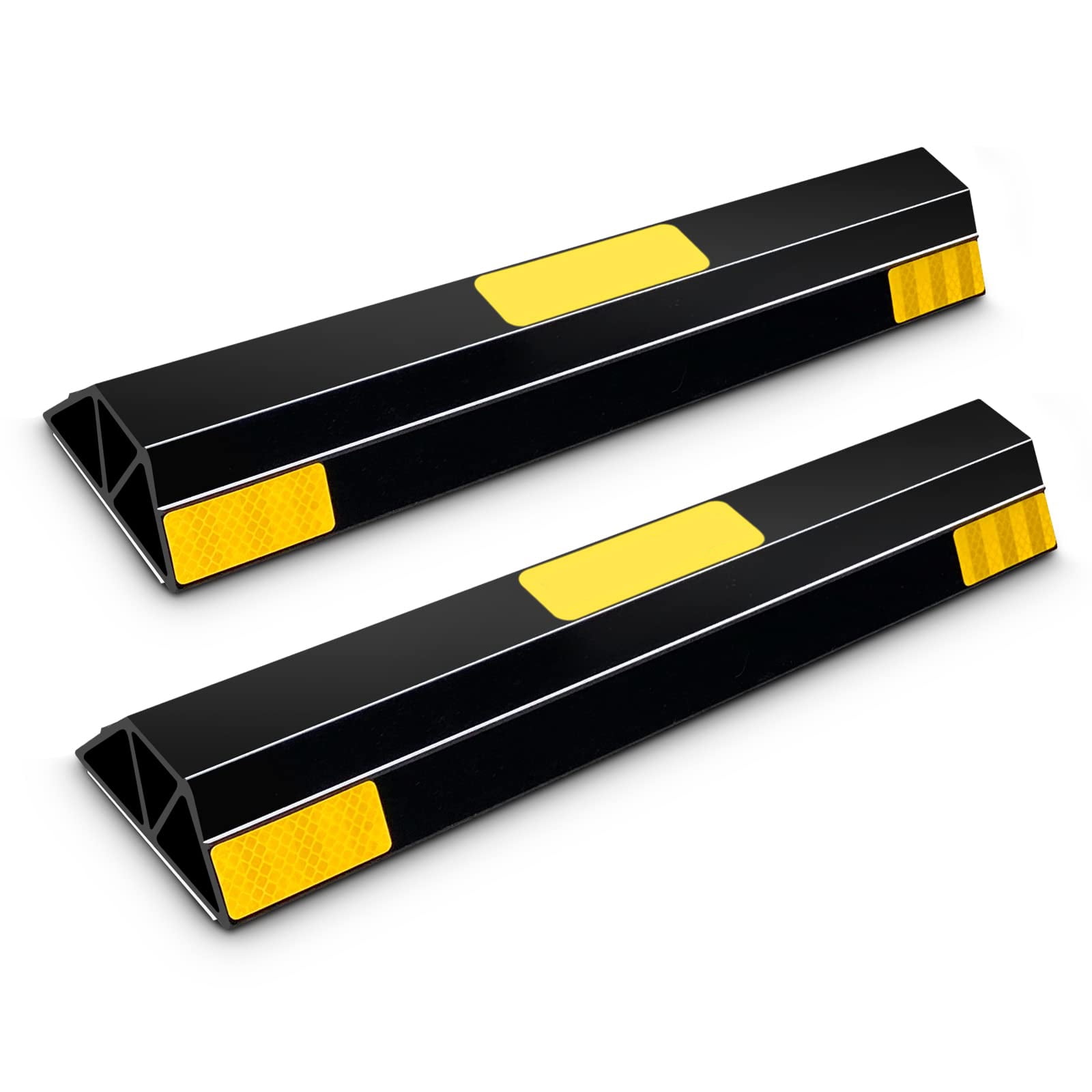 18" 2 Packs Heavy Duty Parking Stopper for Garage, Parking Gadgets ...