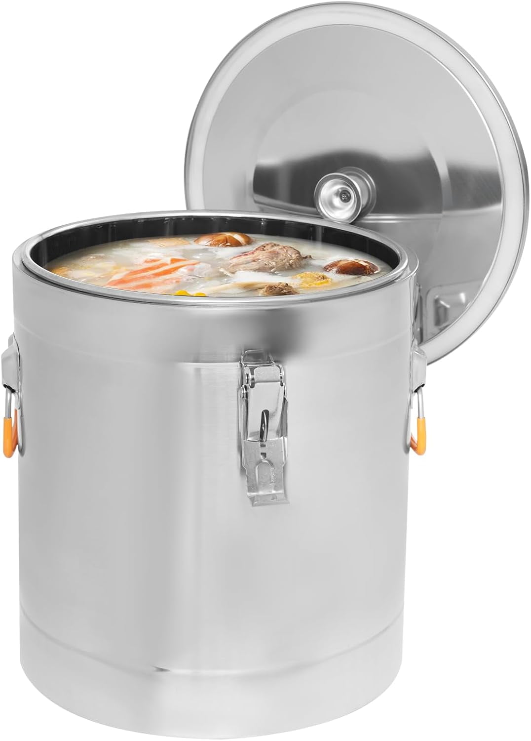 18.2 QT Insulated Soup Pan Carrier Portable Hot -Cold, Insulated Bucket ...