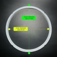 18/20/22/24cm Silicone Rubber Gasket Cooker Lid Sealing Ring Electric ...