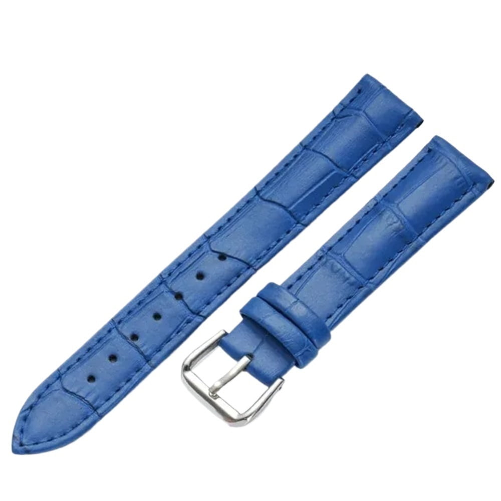 18 20 22 mm High Quality Leather Bamboo Pattern Watch Strap Universal ...