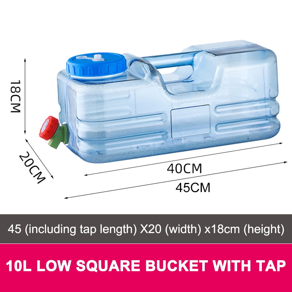 18/20/22L Car Water Buckets Food Grade Water Storage Tanks Driving Pure ...