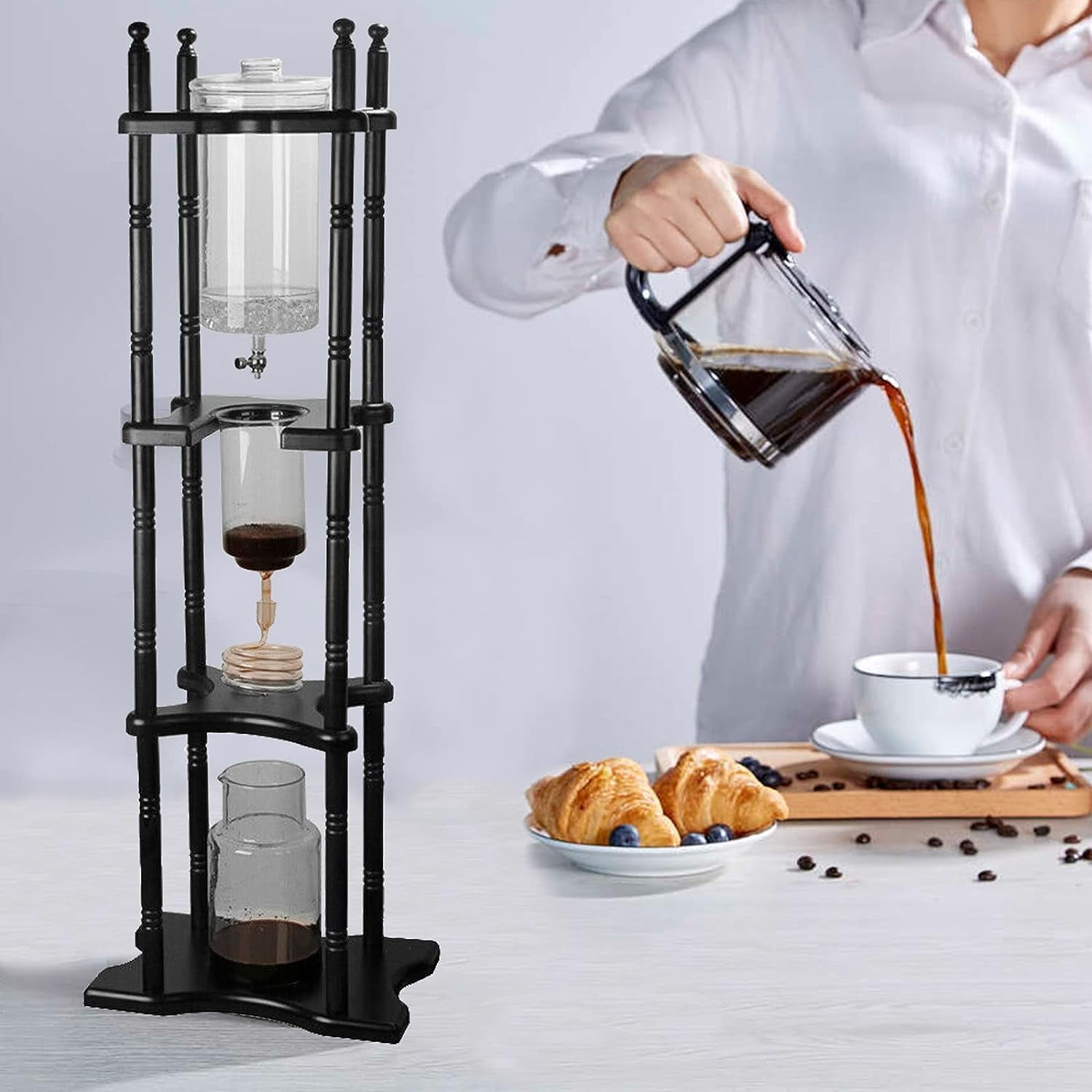 18-20 Cups Commercial Ice Coffee Machine Cold Brew Coffee Tower Home ...