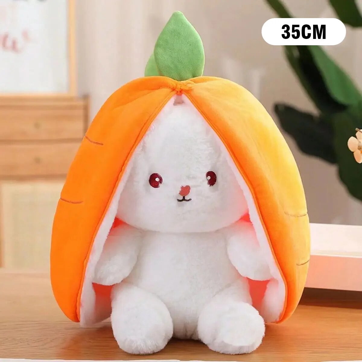 18/25/35cm Cute Bunny Stuffed Strawberry Rabbit Radish Kawaii Plush ...