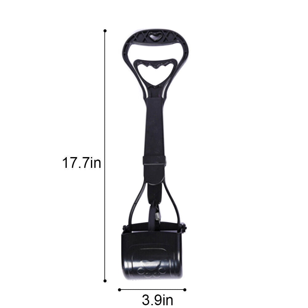 18/31.5 inch Non-Breakable Pet Dog Waste Easy Pickup Pooper Scooper w ...