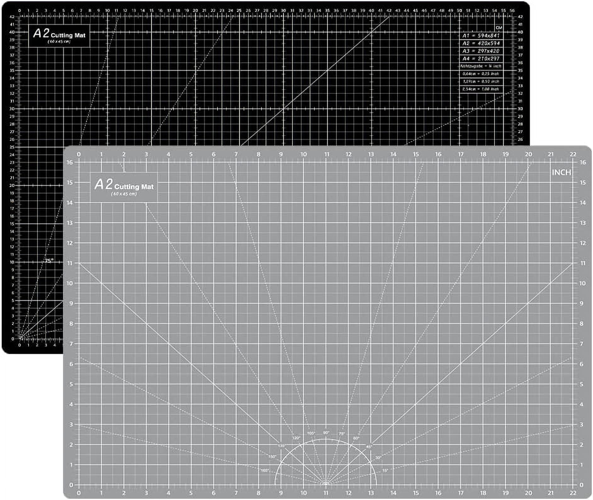 18" x 24" Thickened Self Healing Cutting Mat, A2 Rotary Cutting Sewing ...