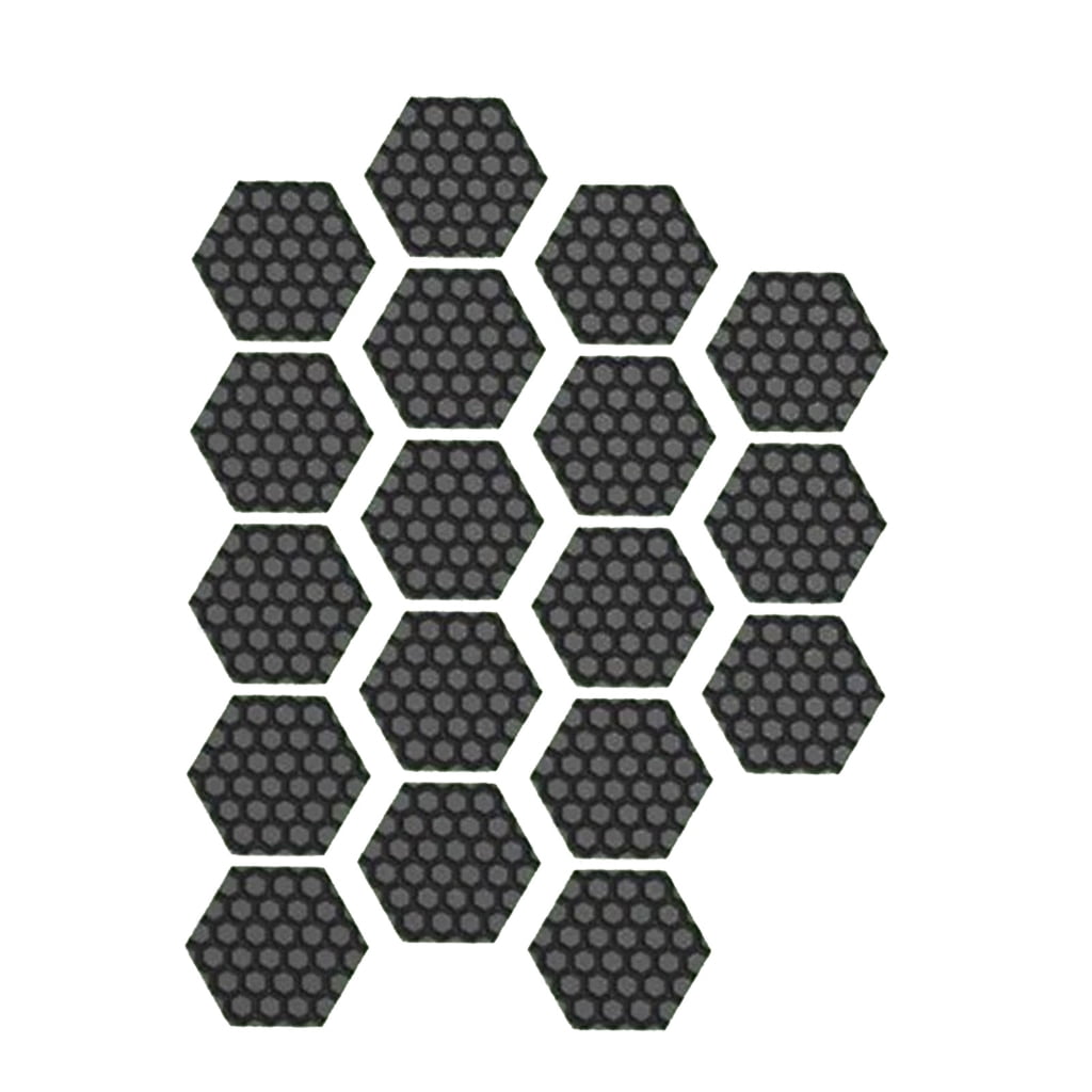 18/36Pcs Hexagonal Pattern Adhesive Pad Wicking for Keypad Mouse ...