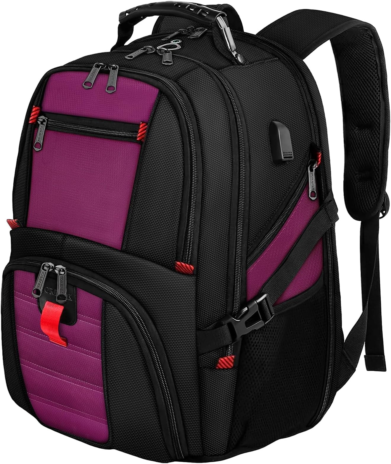 18.4 Laptop Backpack, Large Backpacks Fit 18 Inch Laptop with USB ...