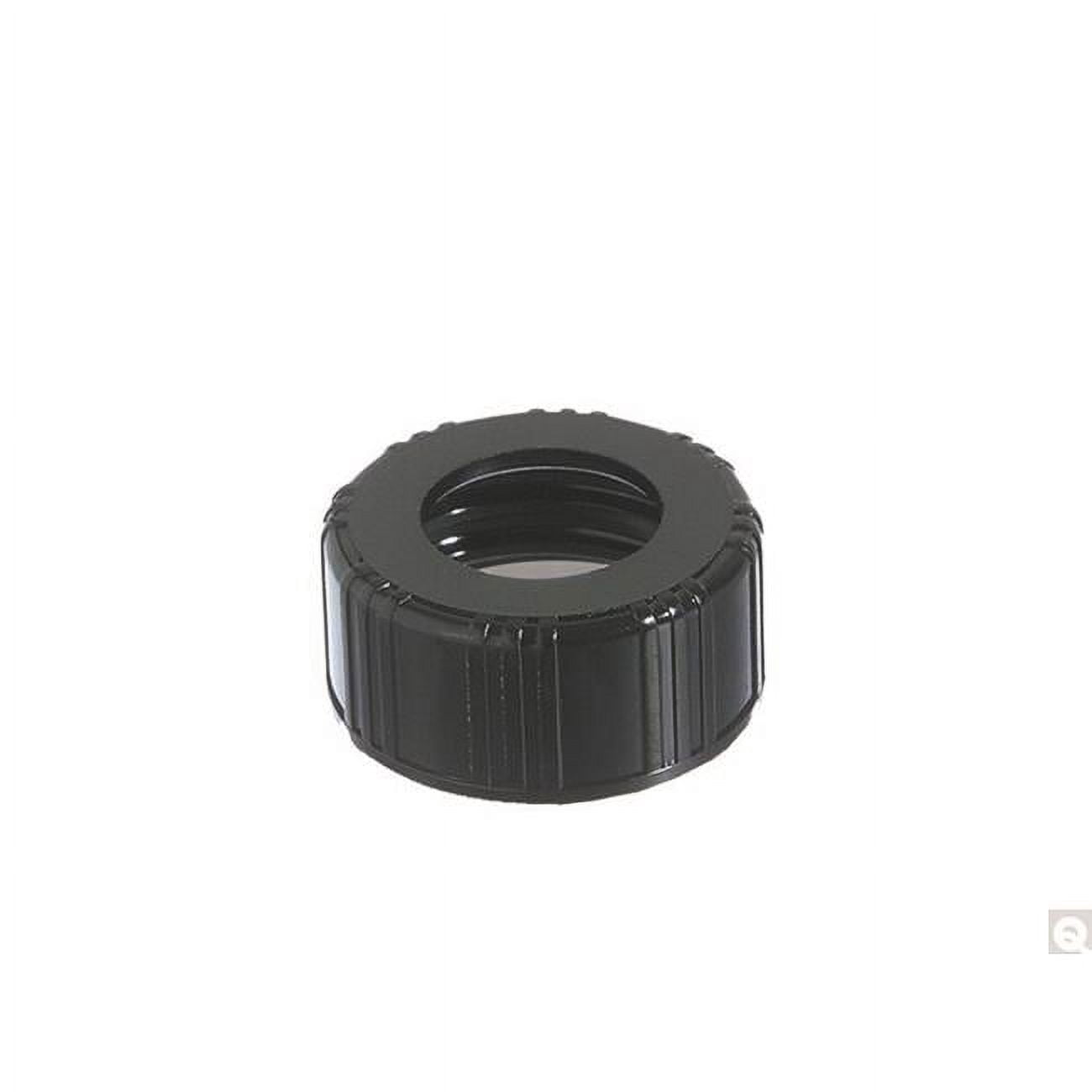 18-400 Black Phenolic Unlined Hole Cap - Pack of 7500 - Walmart.com