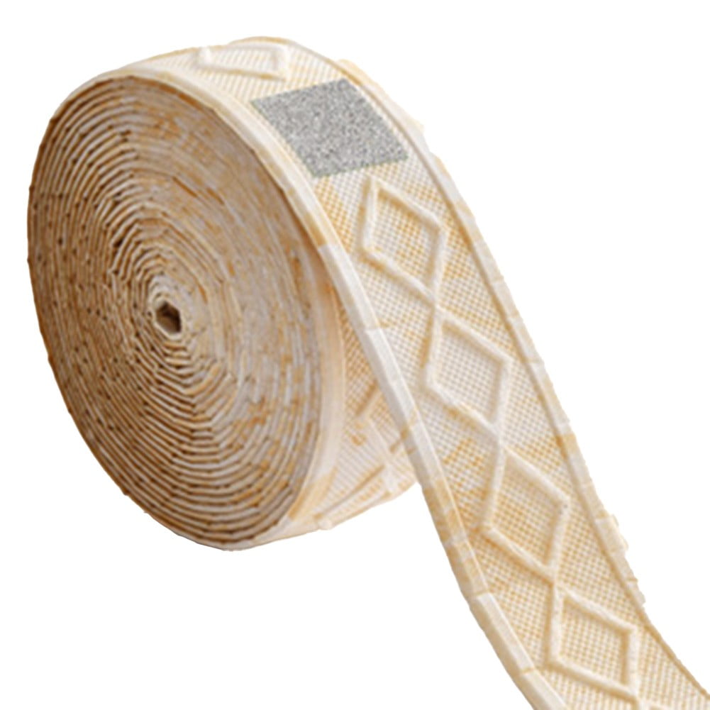 18.4M Self-Wall Skirting Border 3D Diamond Wall Sticker Skirting Line ...