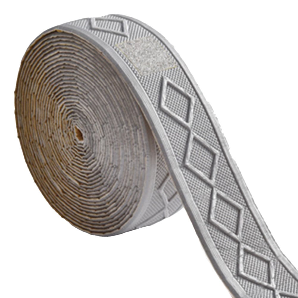 18.4M Self- Wall Skirting Border 3D Diamond Wallsticker Skirting Line ...