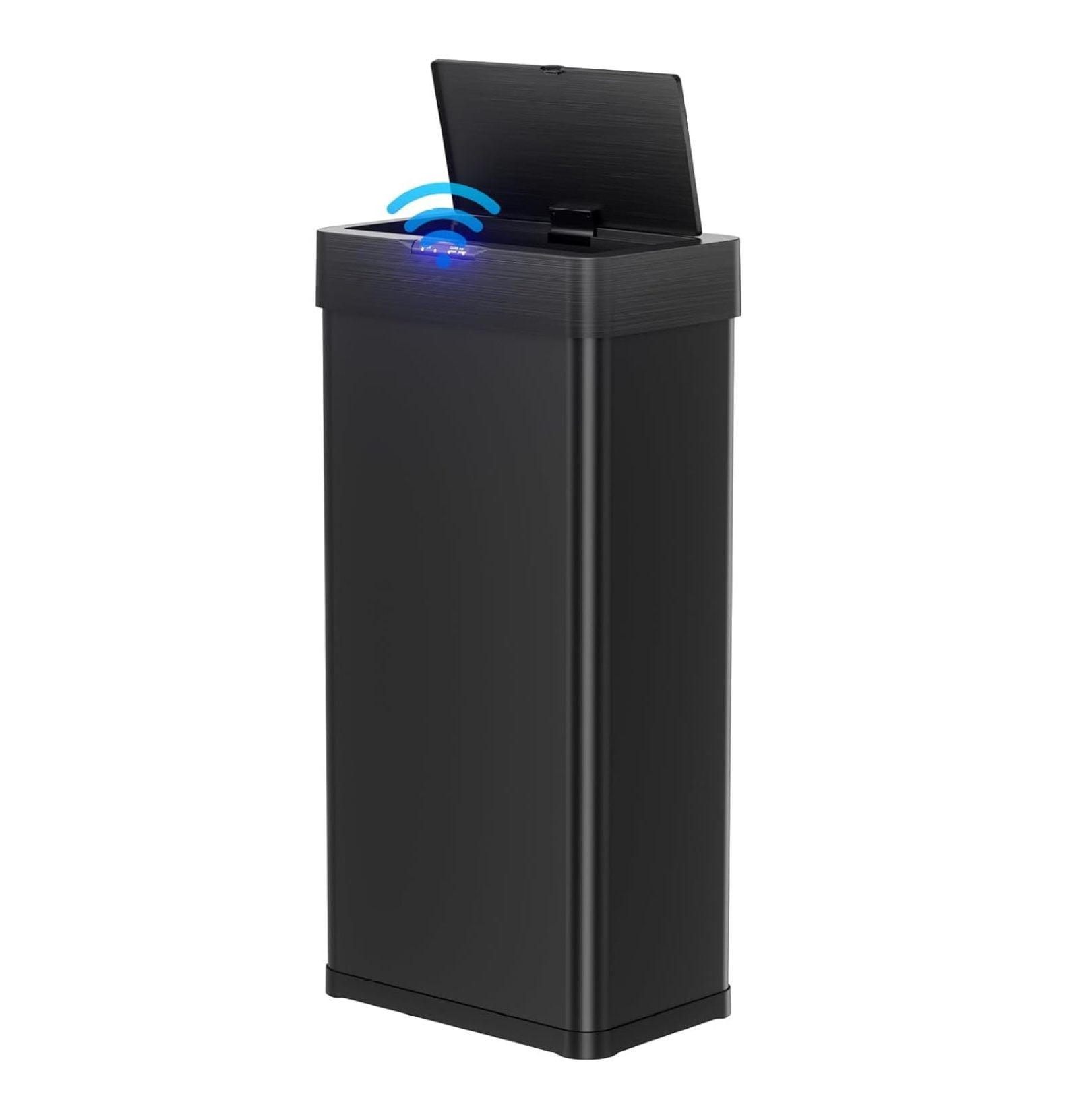 18.5 Gallon Sensor Trash Can,Touchless Automatic Garbage Can,Brushed ...