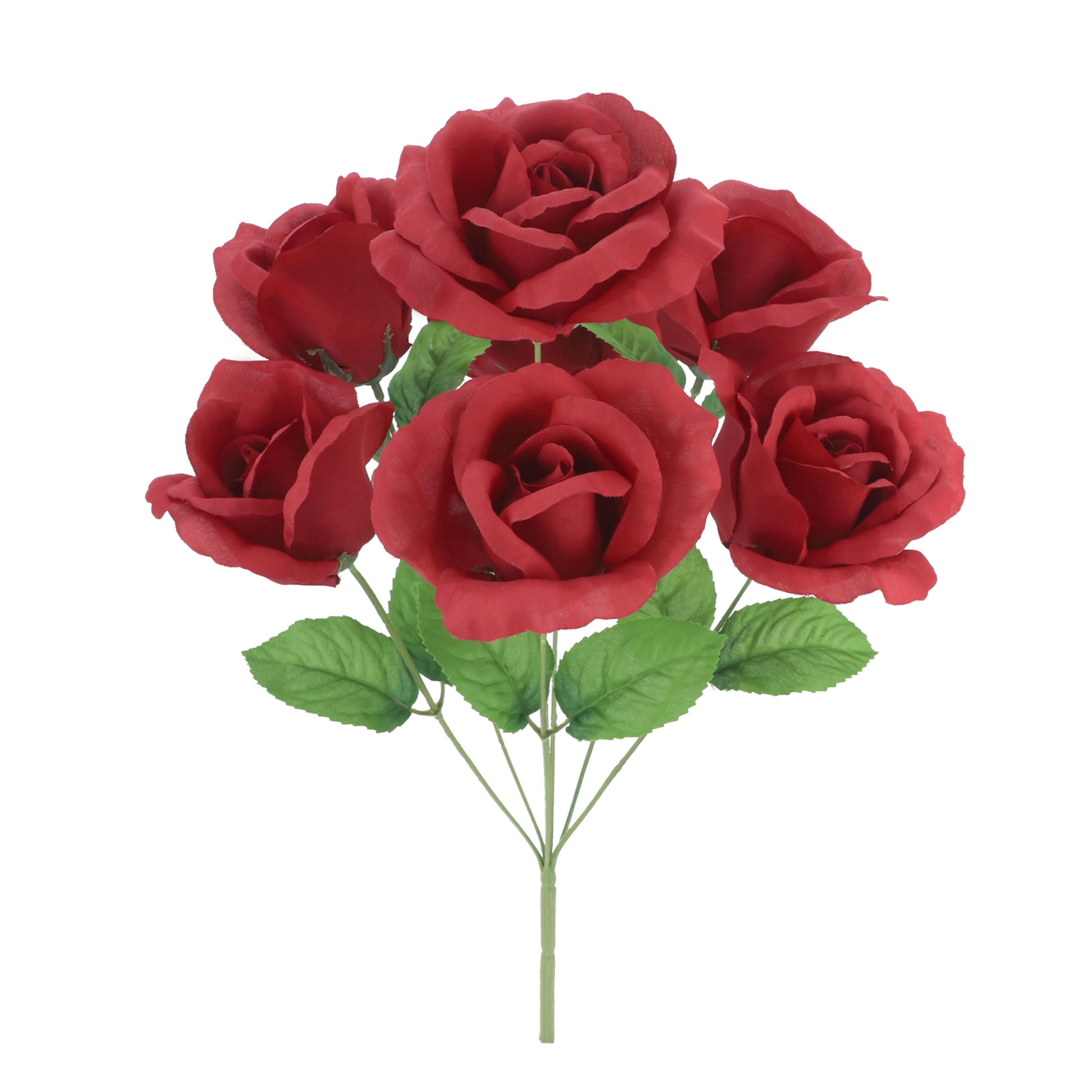 18.5" Large Rose Bush by Ashland® - Spring Floral and Greenery ...