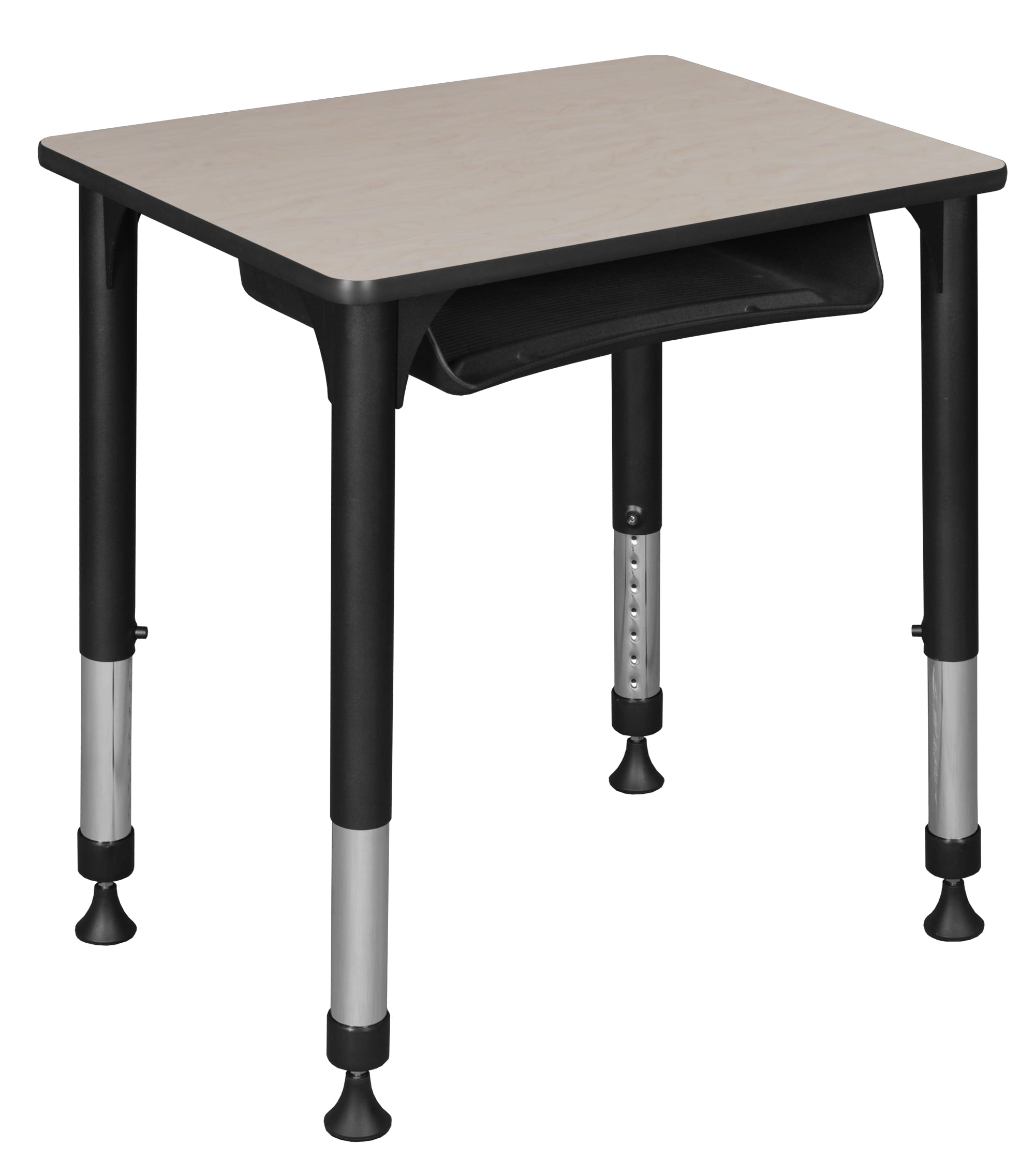 Regency 18.5 x 26 in Rectangle Height Adjustable Classroom School Desk ...