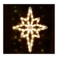 18" 50 Lighted Bethlehem Star Christmas Light Window Sculpture ...