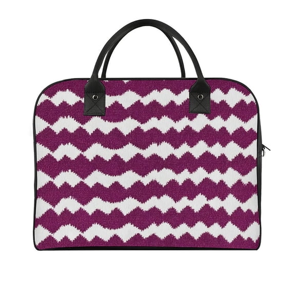 18.5x12.9in Travel Handbag Double Zipper Opening And Closing Adjustable ...