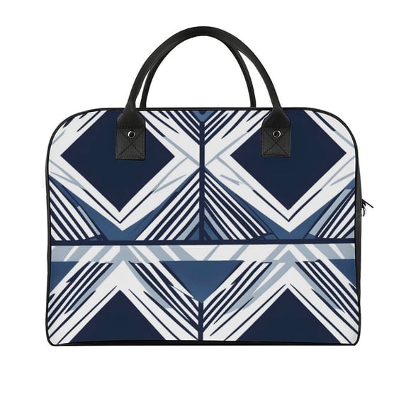 18.5x12.9in Travel Handbag Double Zipper Opening And Closing Adjustable ...