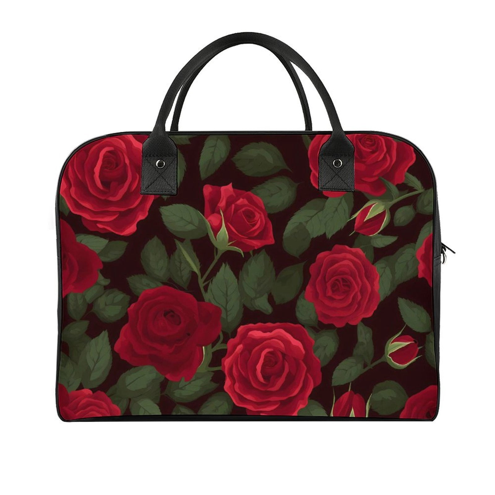 18.5x12.9in Travel Handbag Double Zipper Opening And Closing Adjustable ...