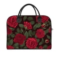 18.5x12.9in Travel Handbag Double Zipper Opening And Closing Adjustable ...