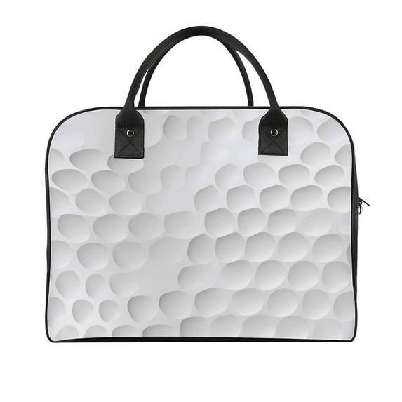 18.5x12.9in Travel Handbag Double Zipper Opening And Closing Adjustable ...