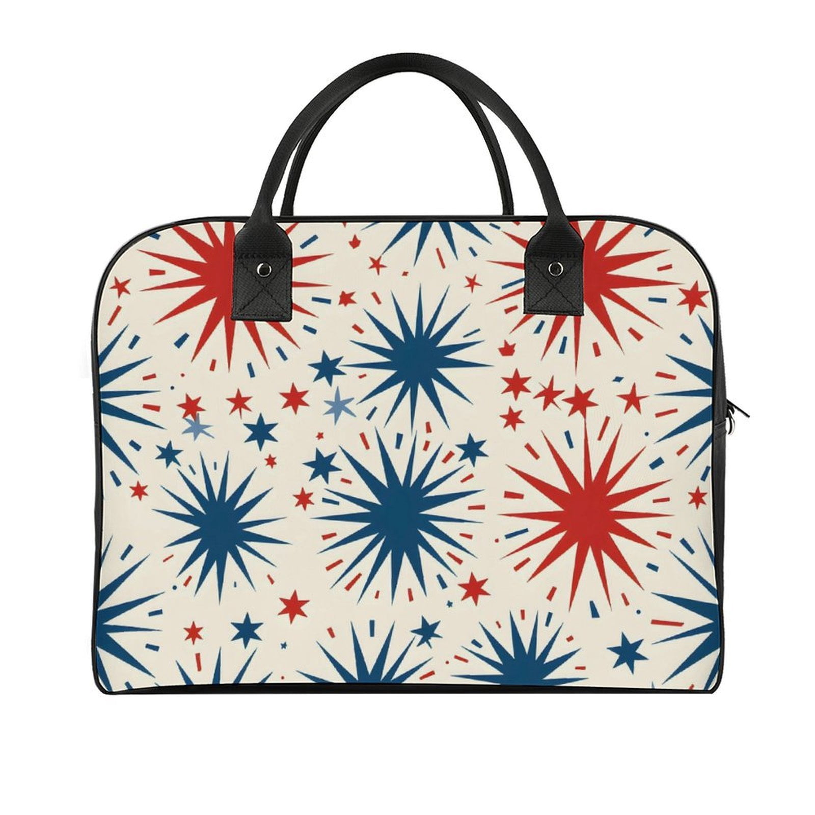 18.5x12.9in Travel Handbag Double Zipper Opening And Closing Adjustable ...