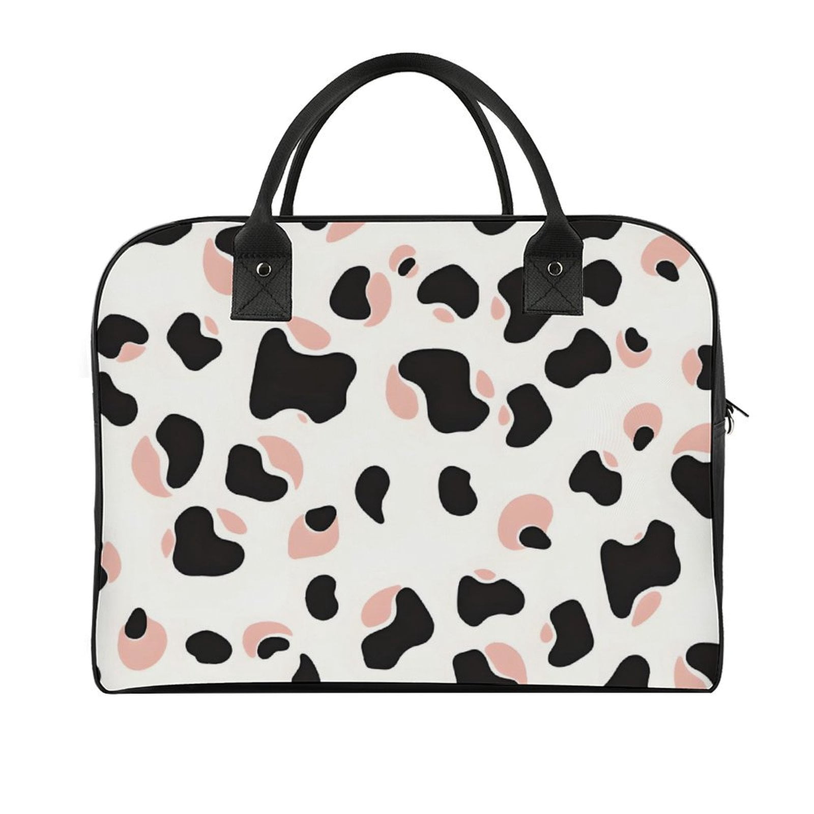 18.5x12.9in Travel Handbag Double Zipper Opening And Closing Adjustable ...