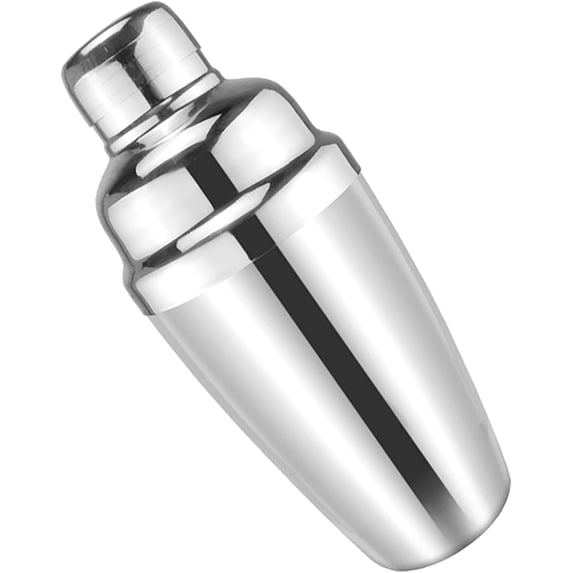 18.6 Oz Cocktail Shaker, 7.6 In x 3.1 In Stainless Steel Drink Shaker ...