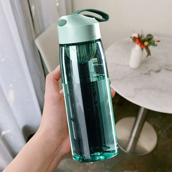18.6 oz Large Capacity Water Bottle - Simple, Practical, Leak-Proof ...