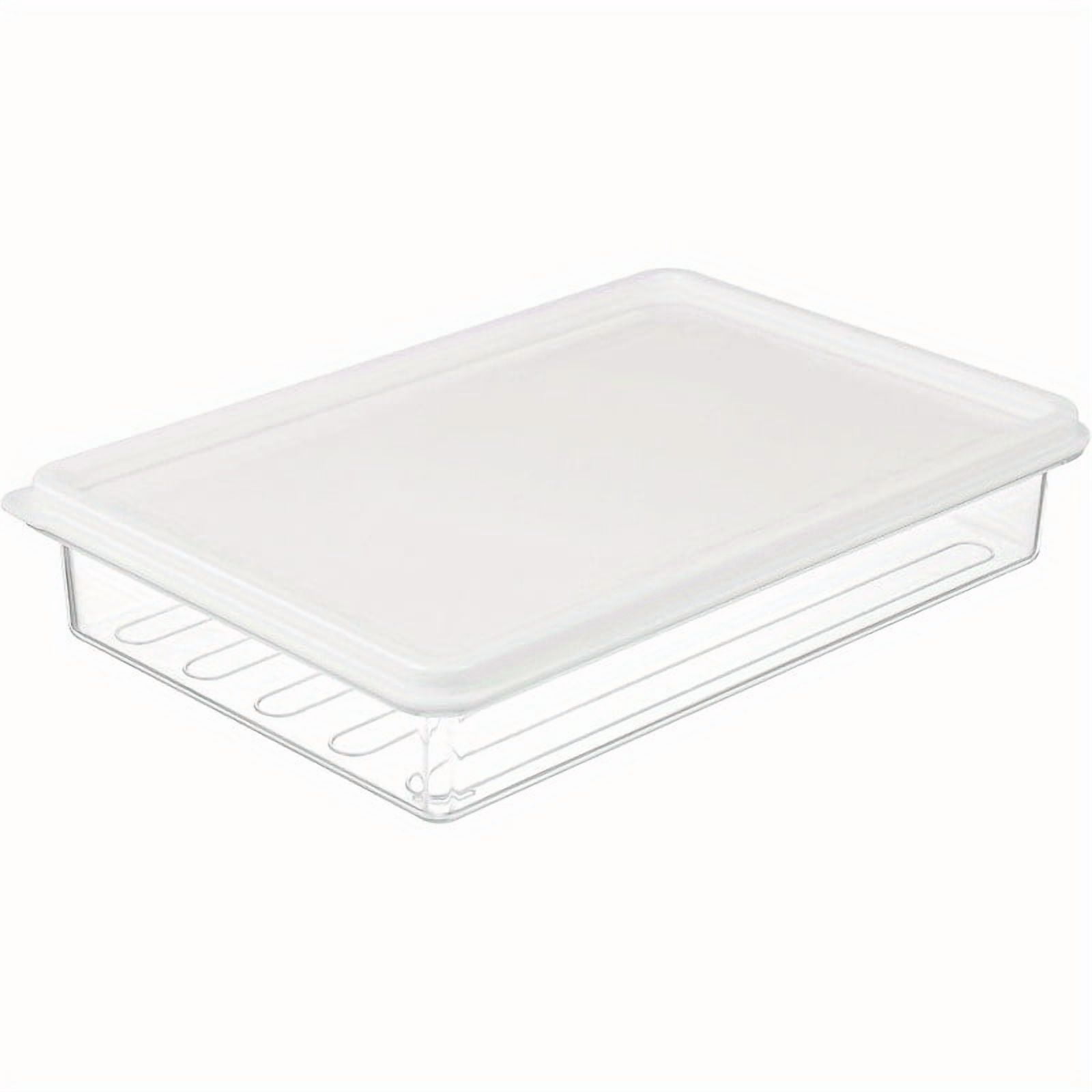 18.6oz Plastic Bacon Storage Container - Reusable Food-Safe Bin with ...