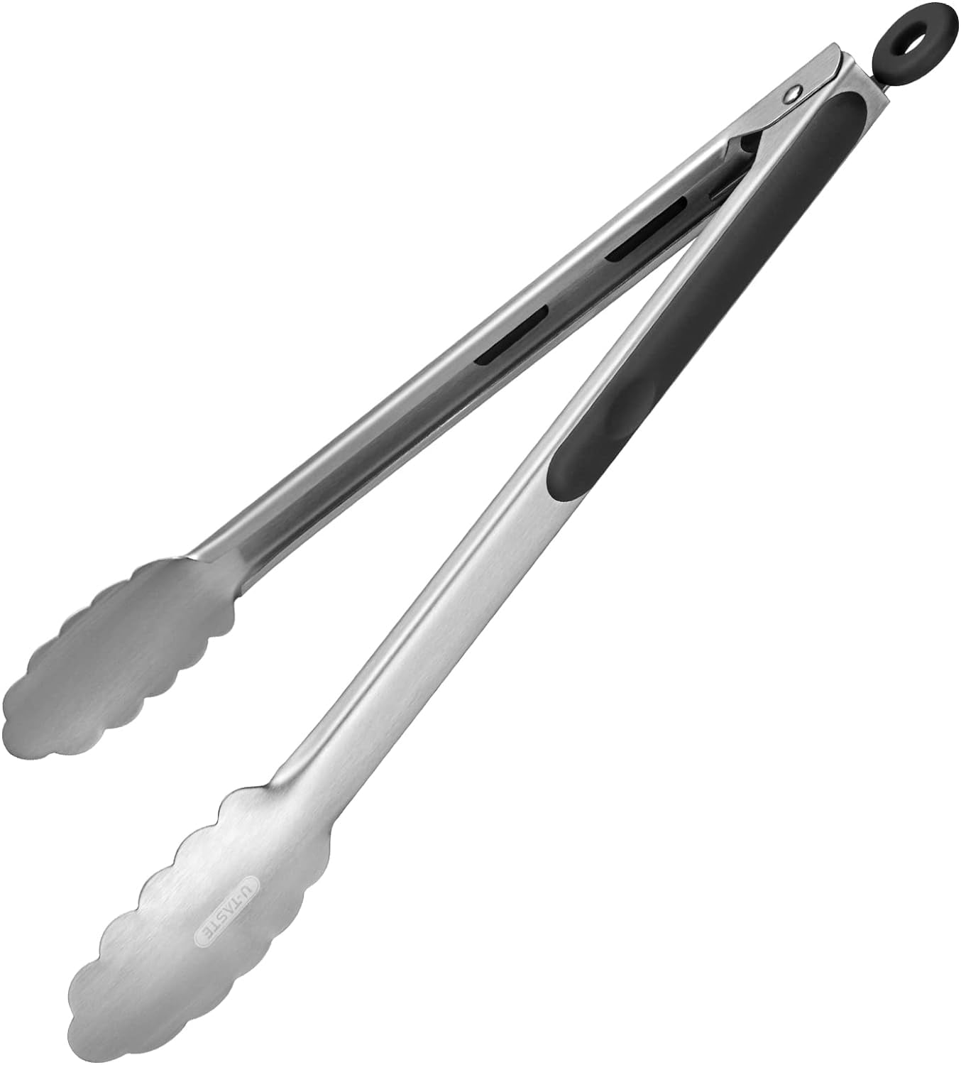 18/8 Stainless Steel Kitchen Tong: U-Taste 12 inch Heat Resistant ...