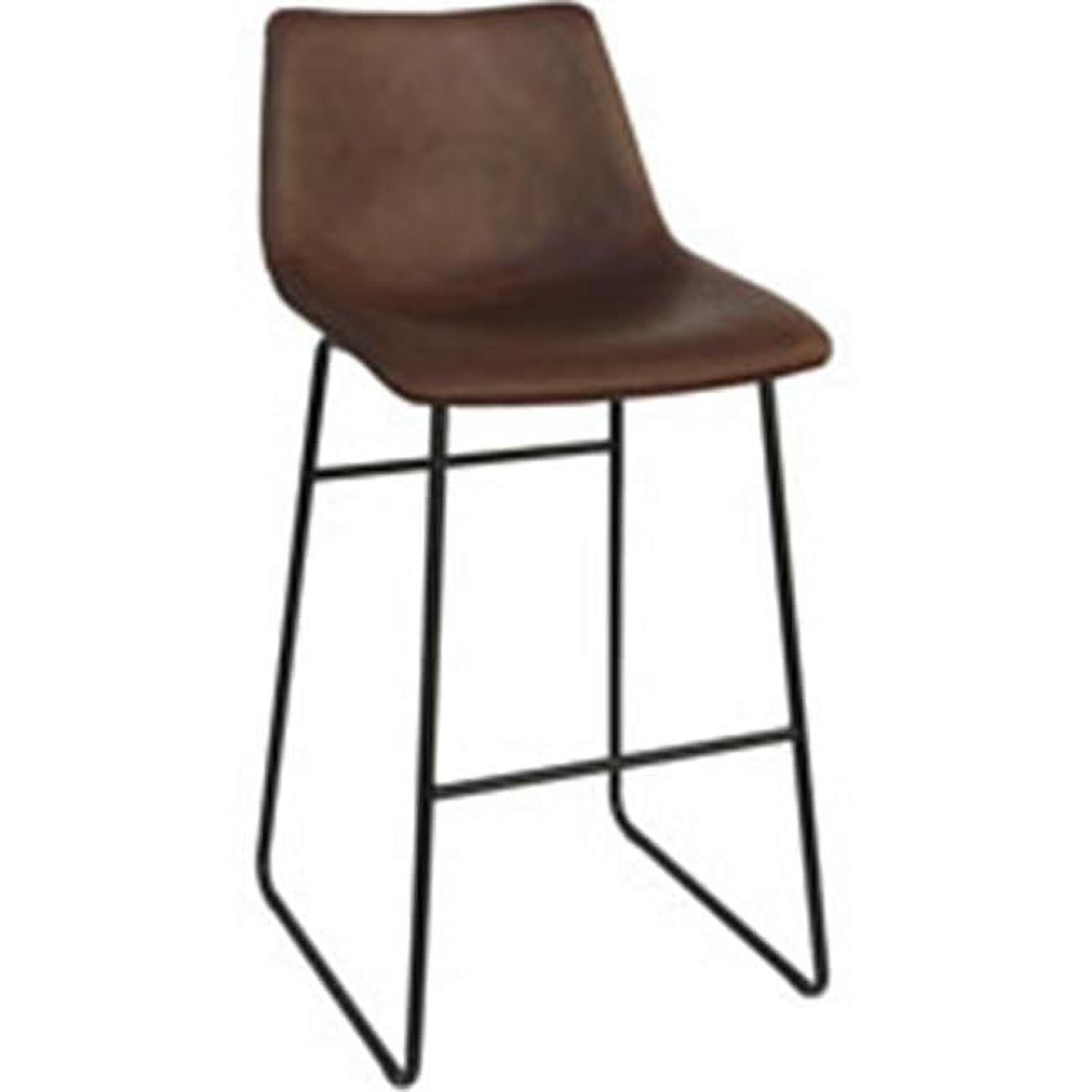 18.9 x 22.3 x 39.8 in. Mid Century Modern Sled Guest Stool, Tan - Walmart.com