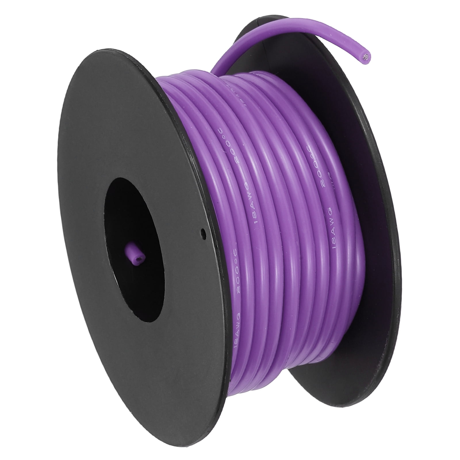 Uxcell 18 AWG Flexible Silicone Wire 9m/30ft Tinned Copper Electrical ...
