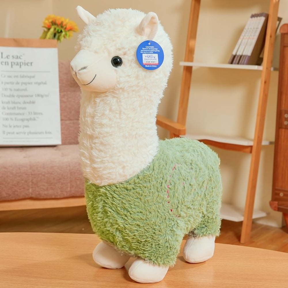 18" Alpaca Plush Toy, Llama Stuffed Animal Large Doll Plushie Hug ...
